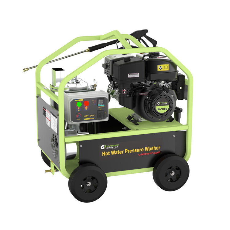 Green-Power America Hot Water Pressure Washer Commercial Movable Gasol ...