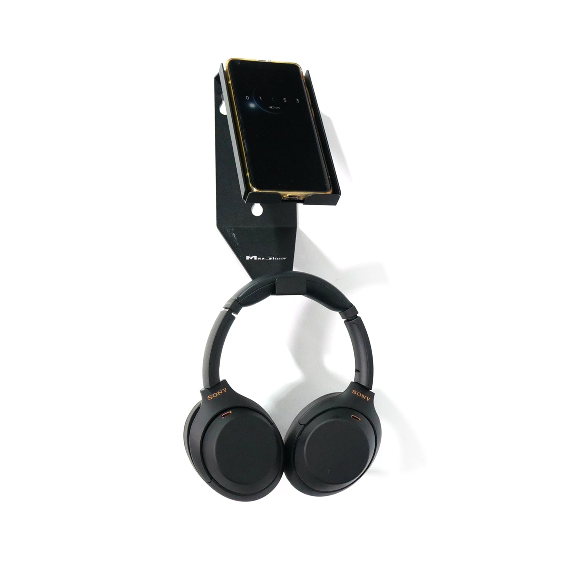 Wall Mount Phone Holder and Headphone Rack — Stateside Equipment Sales