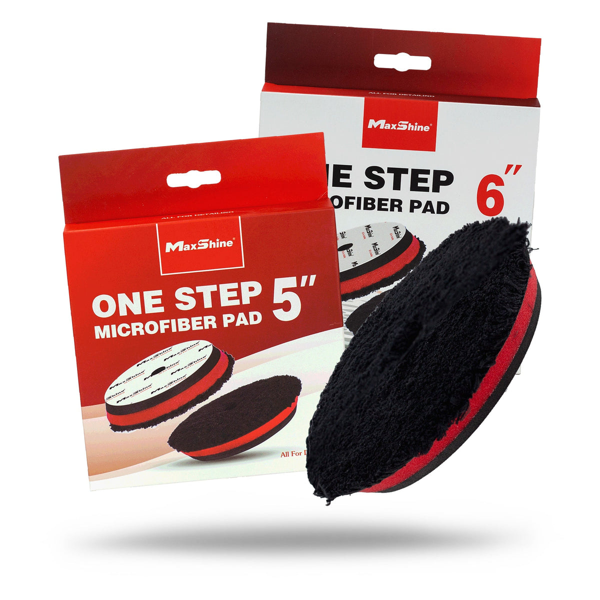 Microfiber One Step Pad - 5in, 6in — Stateside Equipment Sales
