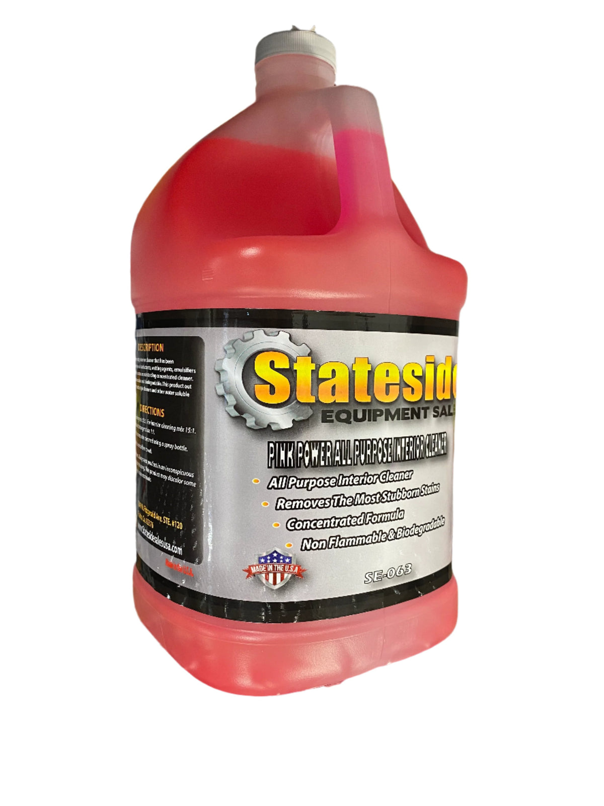 Stateside Pink Power All Purpose Interior Cleaner 1-Gallon — Stateside ...